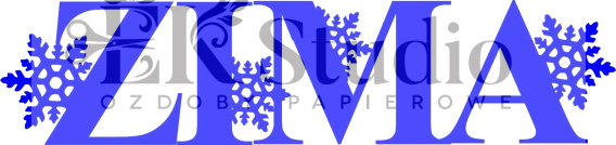 Napis zima > EK Studio